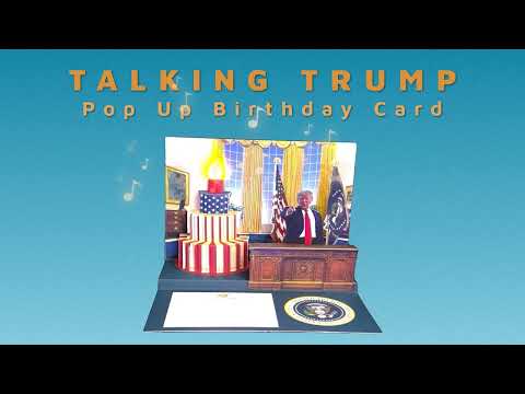 Donald Pop Up Birthday Card with Light & Sound | Our Friendly Forest